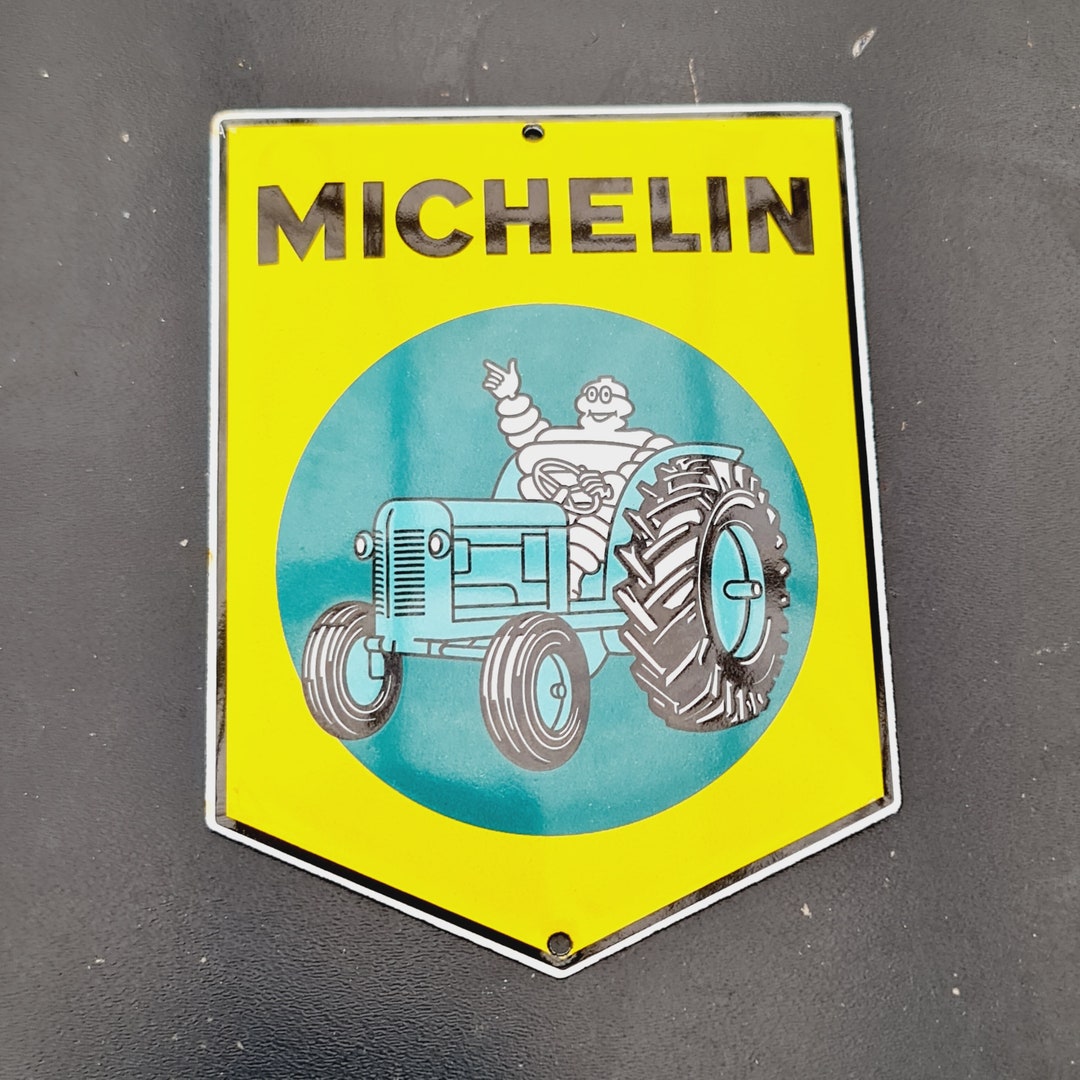 Vintage Enamel Sign Michelin/ Enamel Porcelain - Etsy