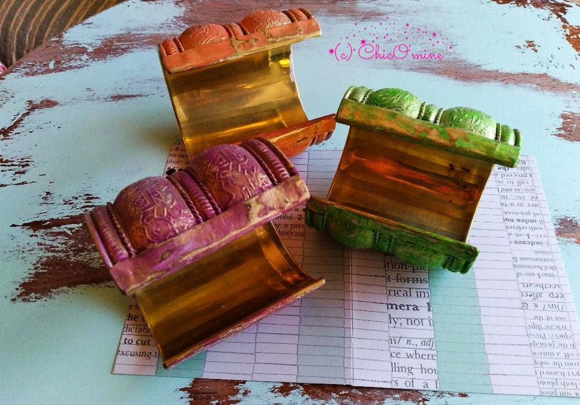 Adjustable Bohemian Bangles / YOU CHOOSE / Gypsy Bangles / | Etsy