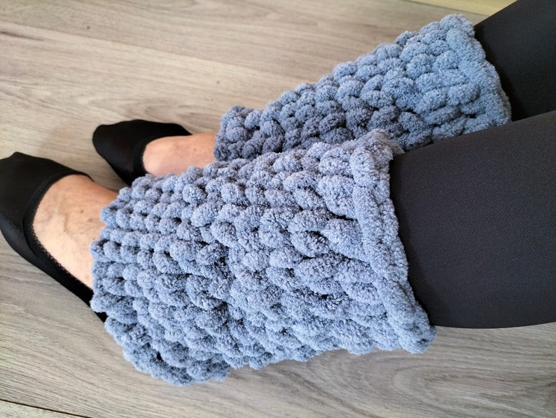 Short Mohair Legwarmers, Knitted Leg Warmers, Chunky Leg Warmers, Fuzzy ...