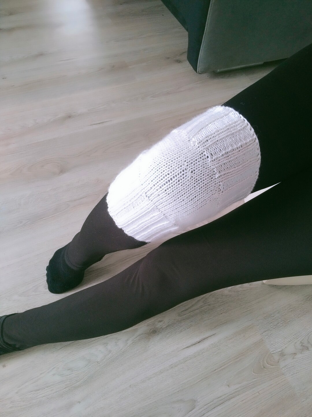 Knit Knee Pads, Wool Leg Warmers, Sheep Knee Warmers, Knee Pain ...