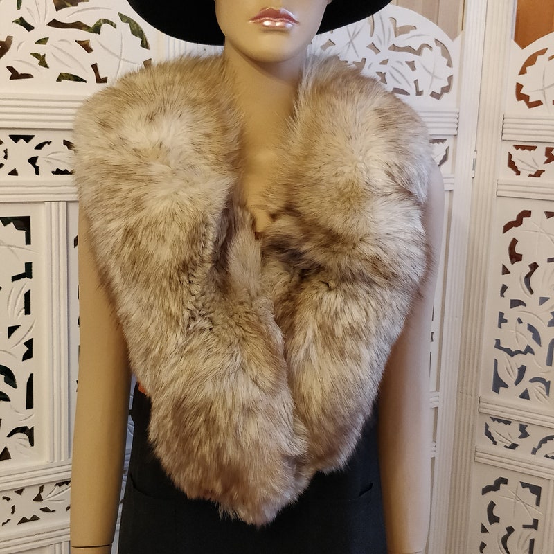 Real Fur Collar - Etsy
