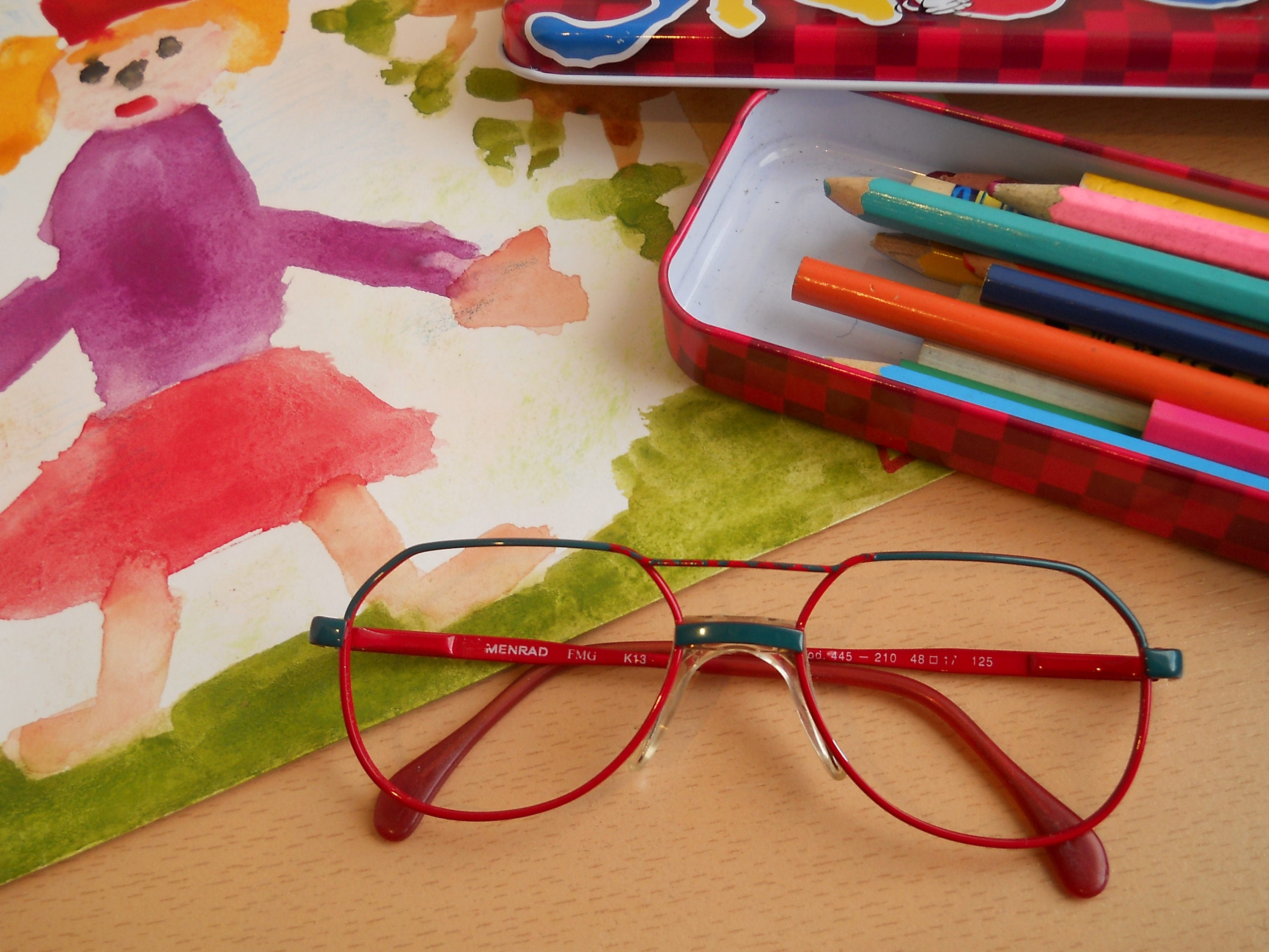 New MENRAD FMG Kid's Glasses Frames. Vintage Child's Eyeglasses Frames ...
