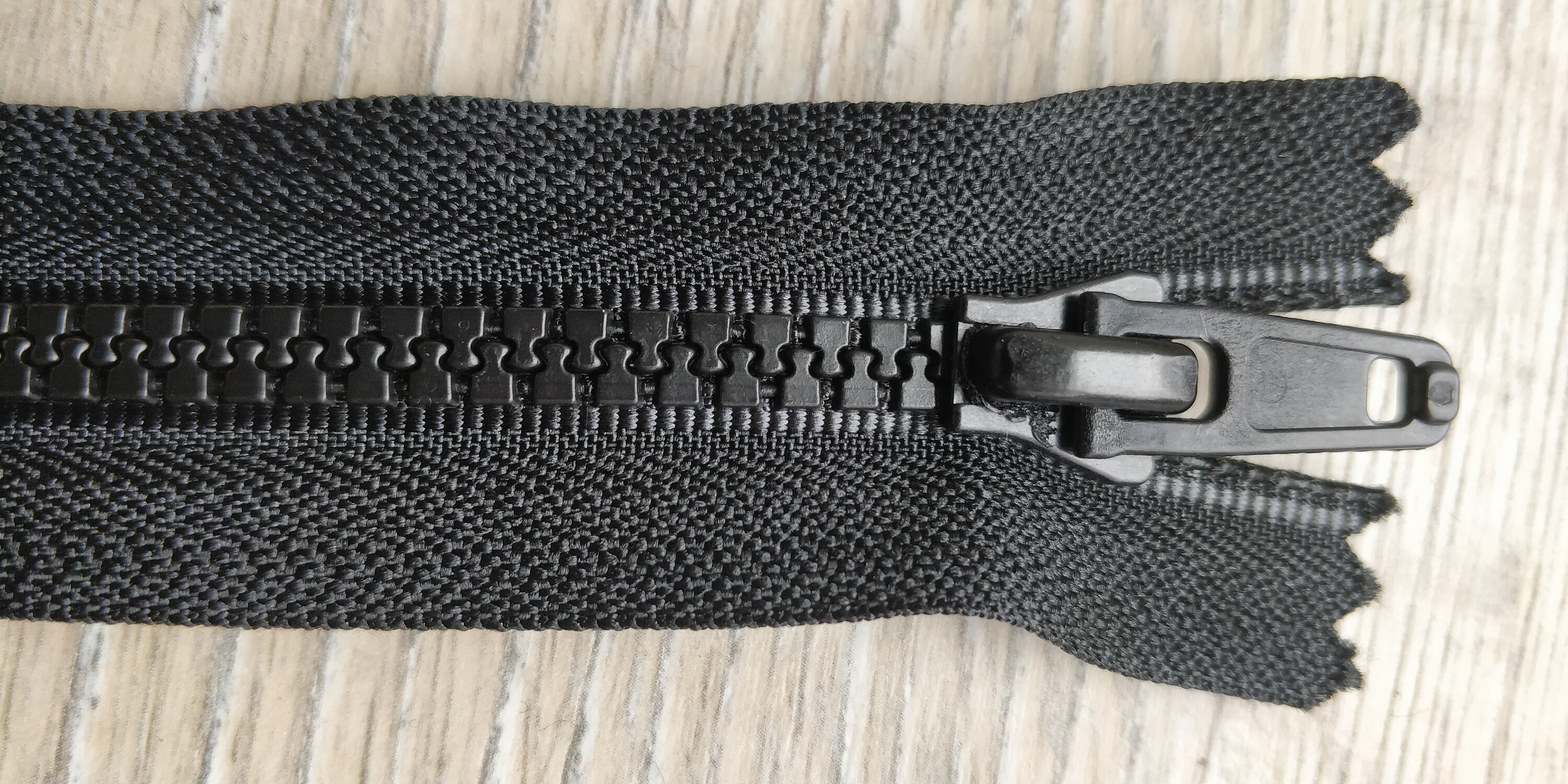 33 Pieces/ 7 Inch Plastic Continuous Black Zippers. Single - Etsy