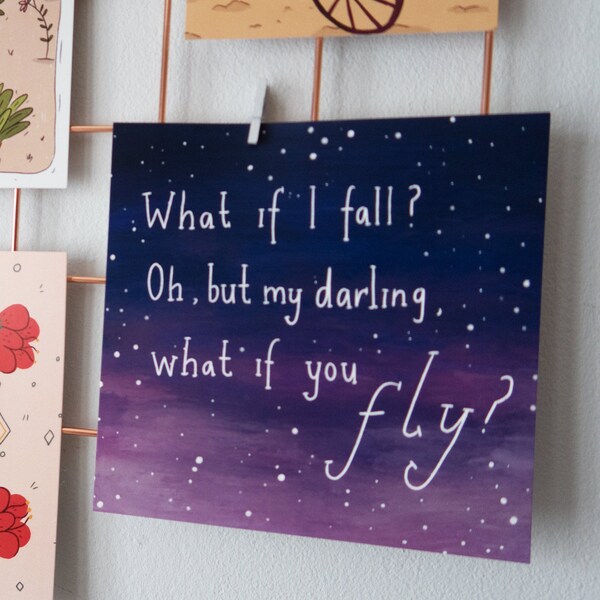 What If I Fall - Etsy