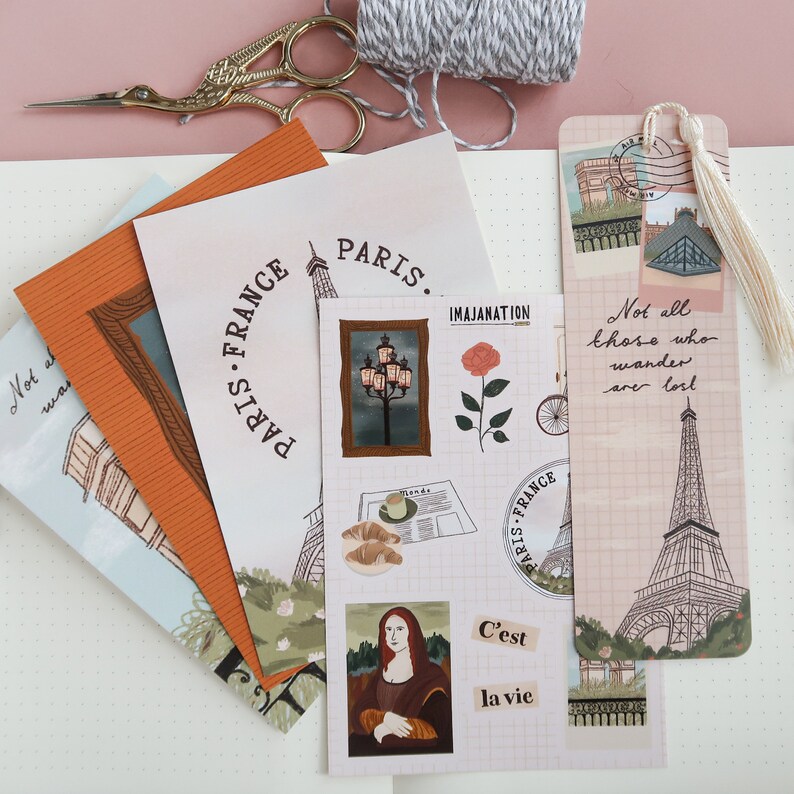 Drawing & Illustration Art & Collectibles BUNDLE France Unframed Prints ...