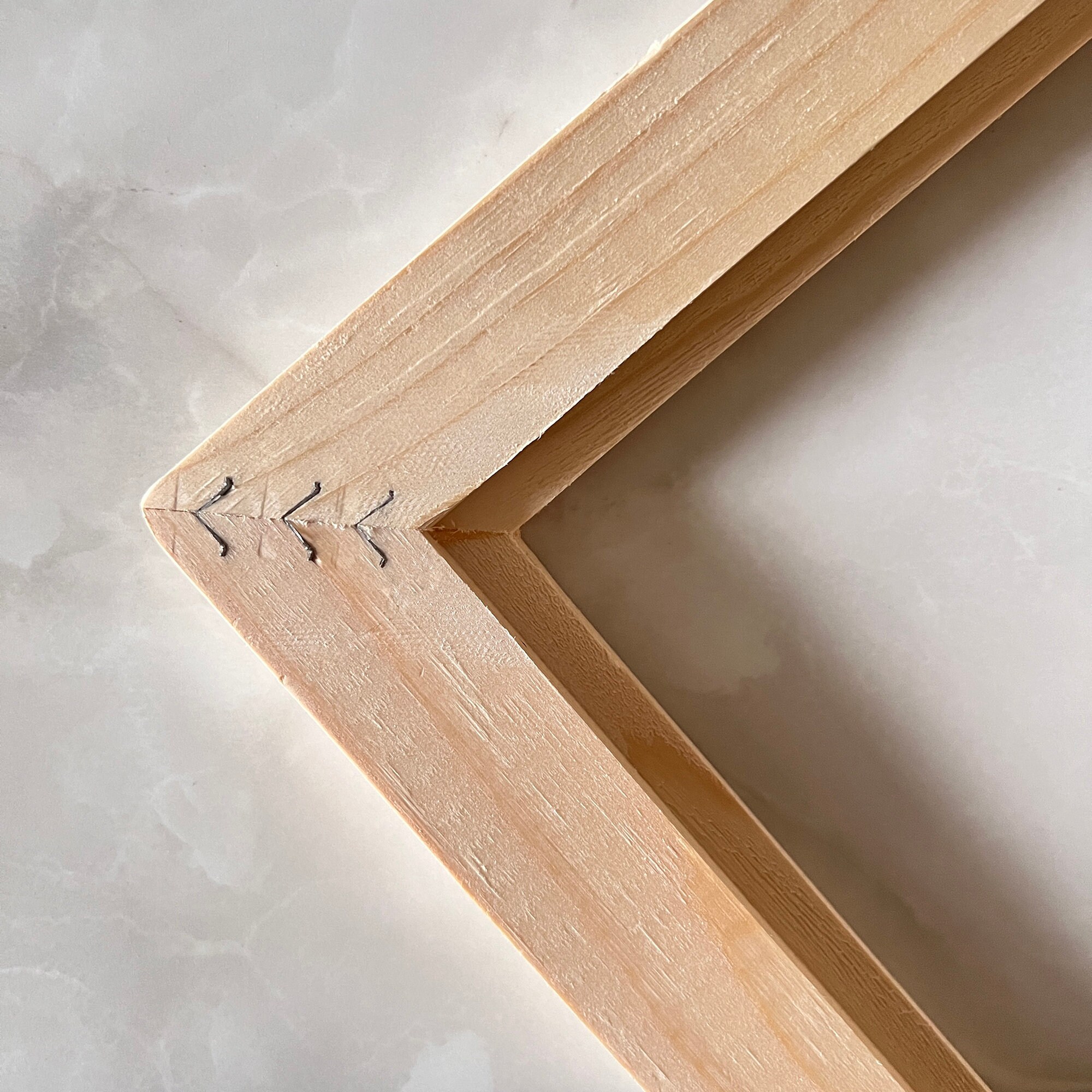 Set of Blank 8 X 8 Wood Frames. Designed With 3 Styles Specifically to ...