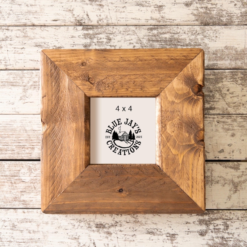 4x4 Picture Frame - Etsy