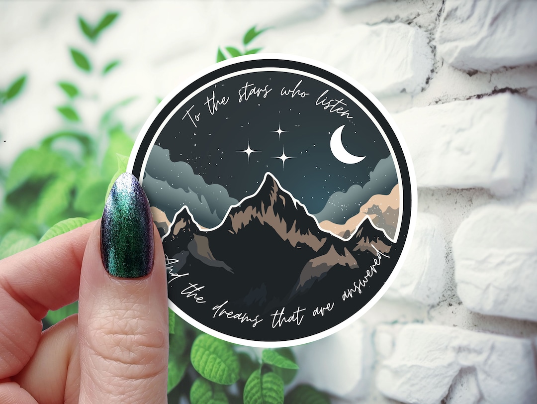 ACOTAR Officially Licensed Sticker to the Stars Who Listen - Etsy