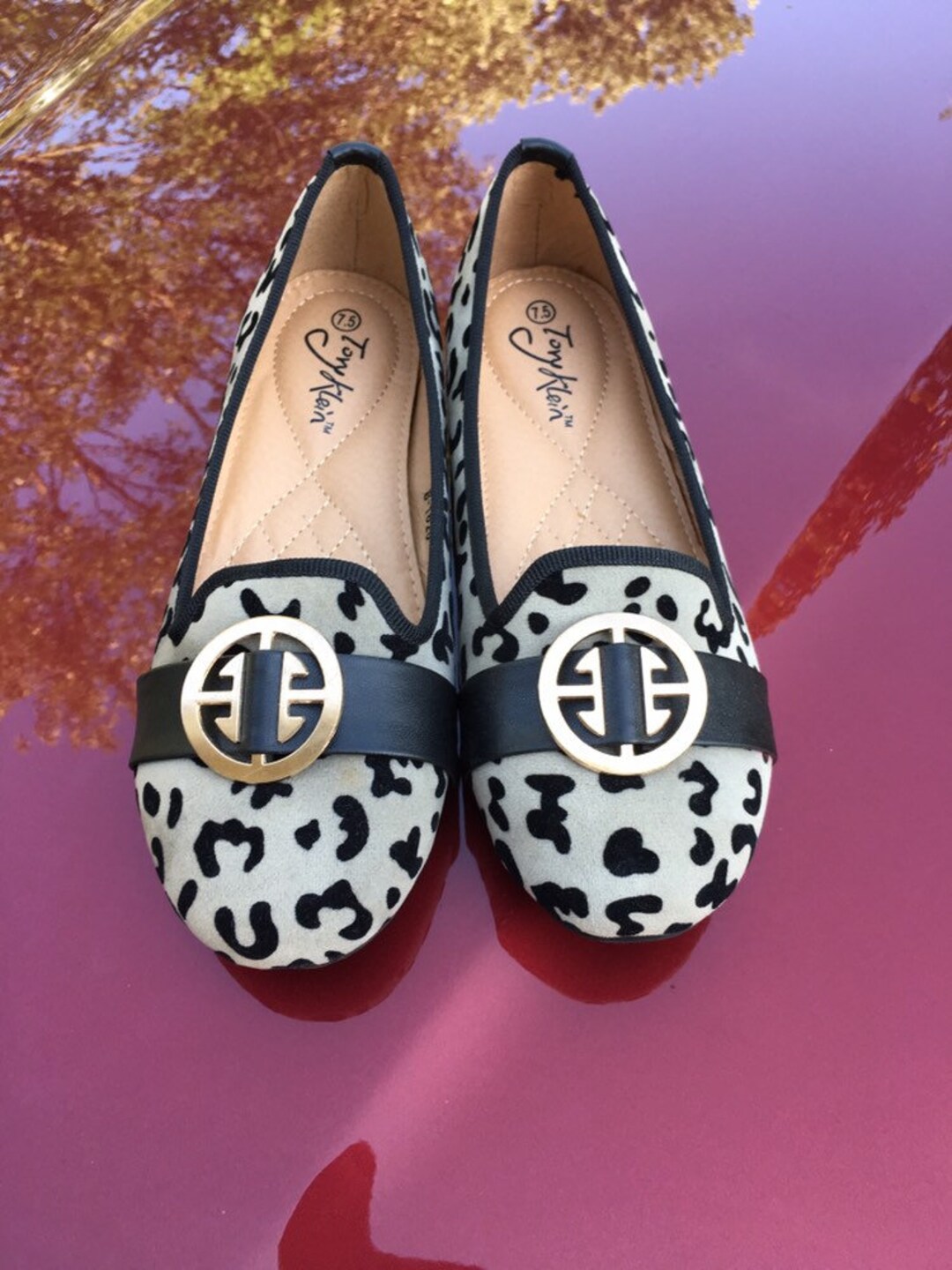 Tony Klein Women's Flats, Grey Color Size 6-8.5 - Etsy