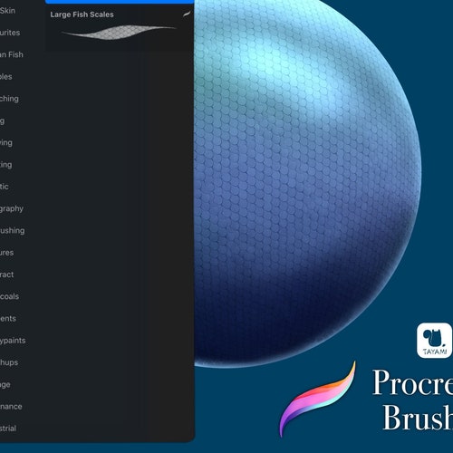 Scale Brushes for Procreate - Etsy