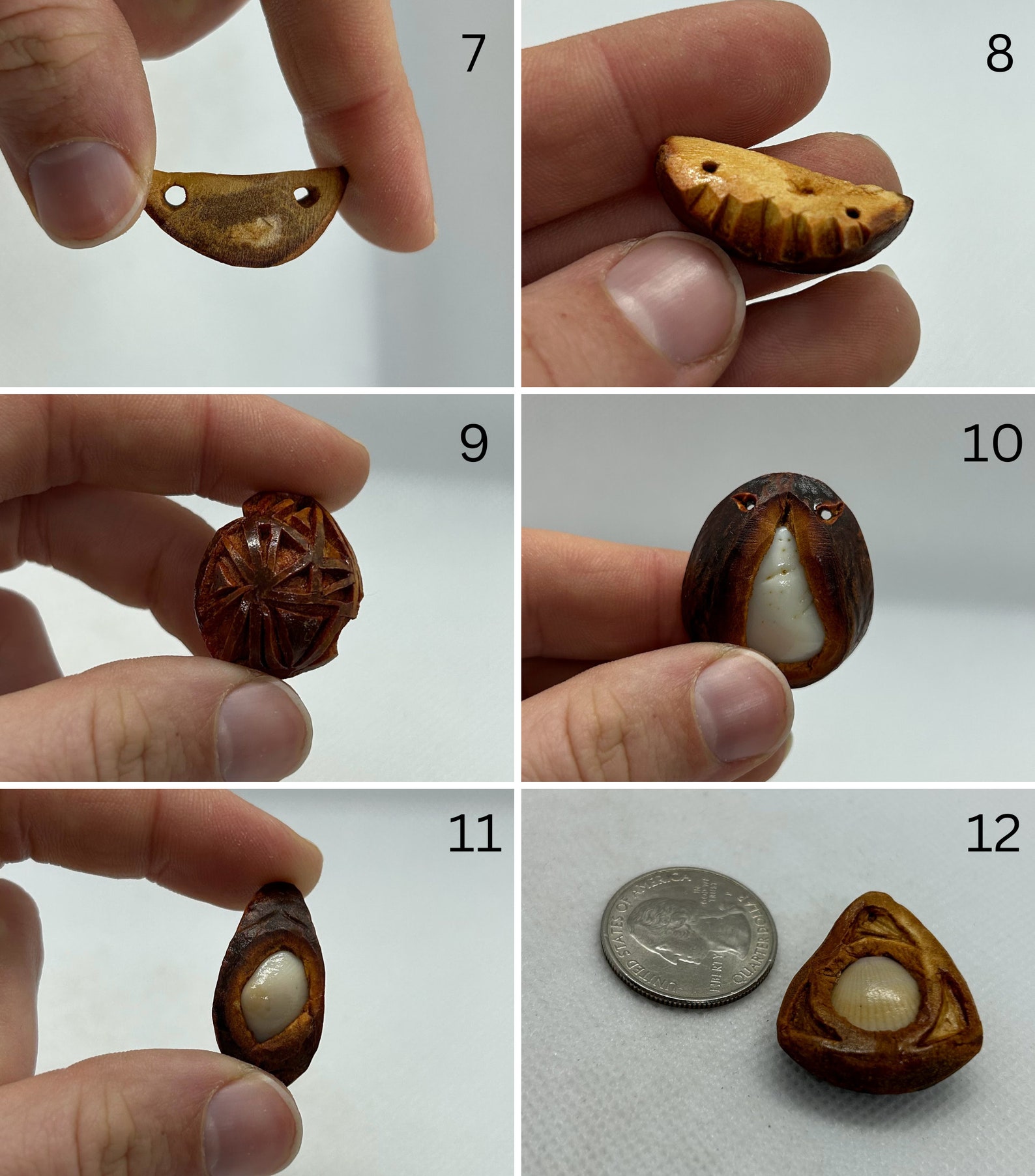 Carved Avocado Pit - Etsy