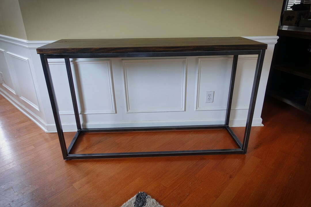 Industrial Entry Table Sofa Table Console Table Desk - Etsy
