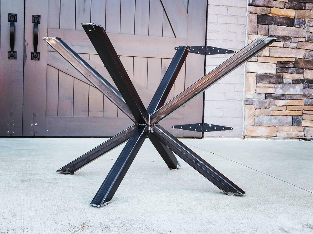 Modern X Dining/conference Table BASE ONLY - Etsy