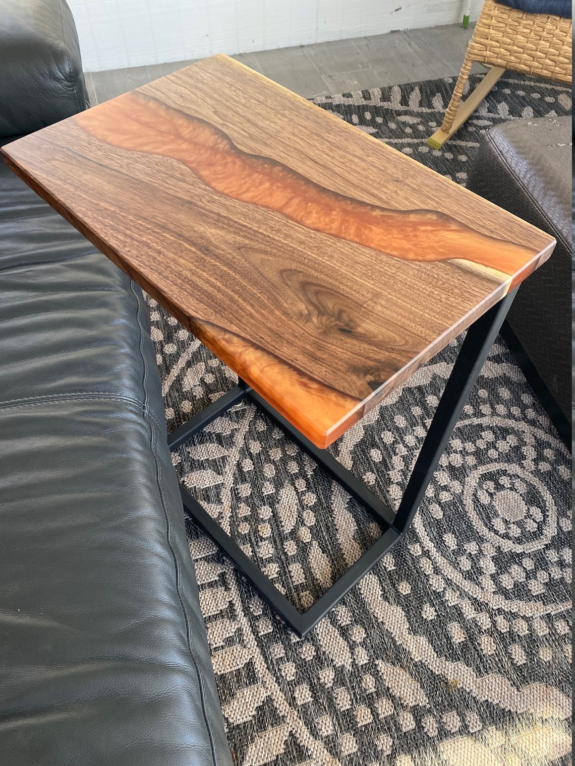 C Table WIDE ORIENTATION Laptop Table Sofa Table - Etsy