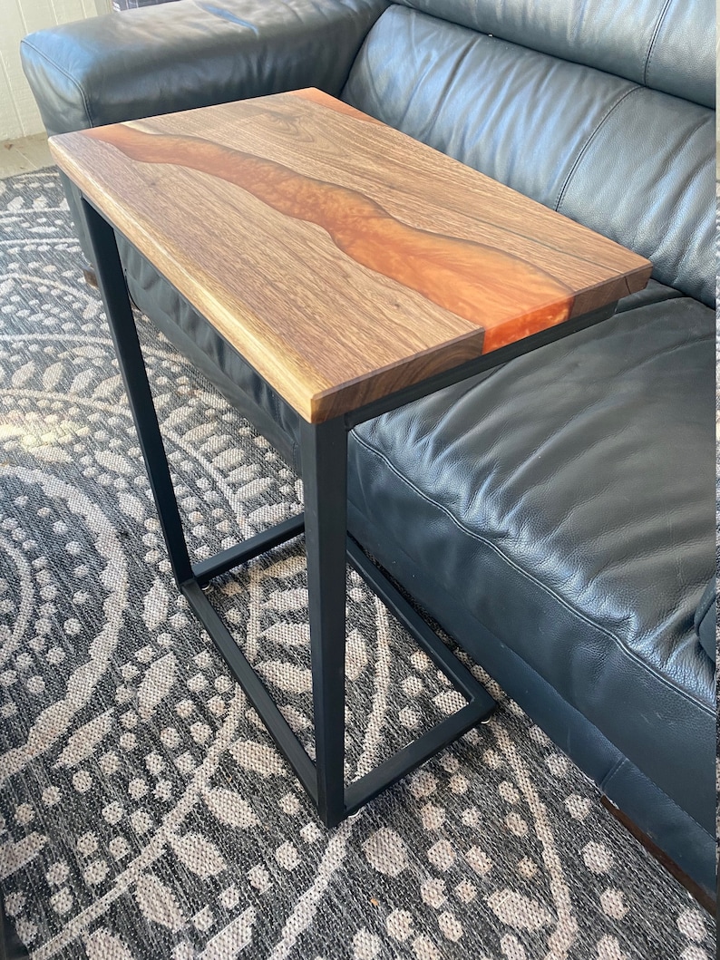 C Table WIDE ORIENTATION Laptop Table Sofa Table - Etsy