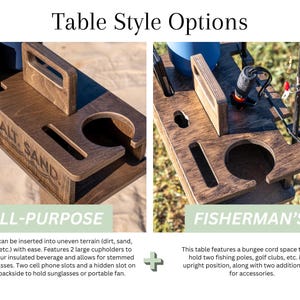 Portable Beer Table || Camping Gift || RV Accessories || Outdoor Gift ...
