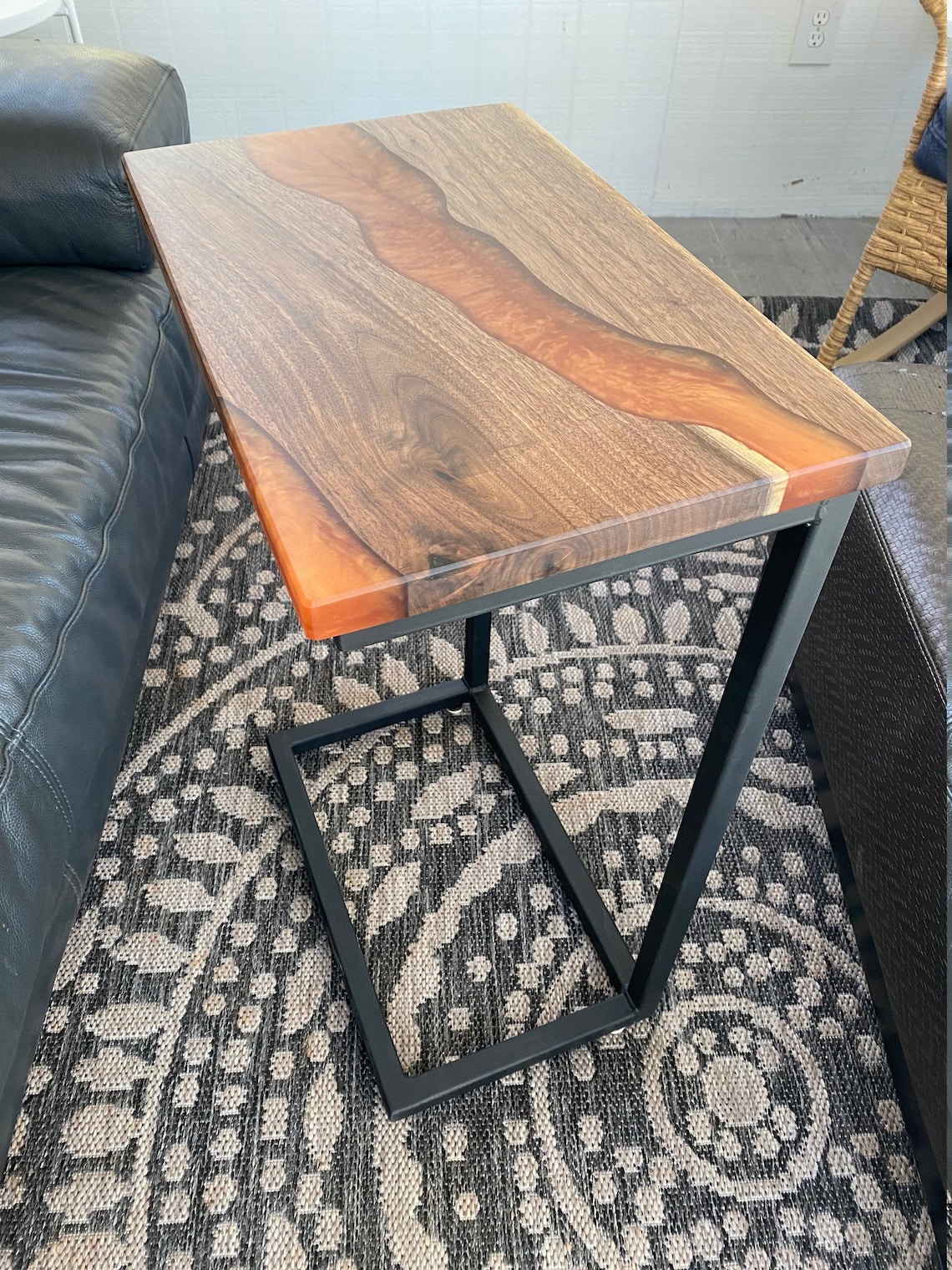 C Table WIDE ORIENTATION Laptop Table Sofa Table - Etsy