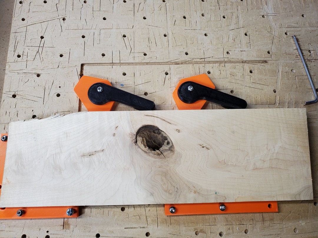 Multi-position CNC Cam Clamp for Spoil Board \\ Shapeoko, X-carve, or ...