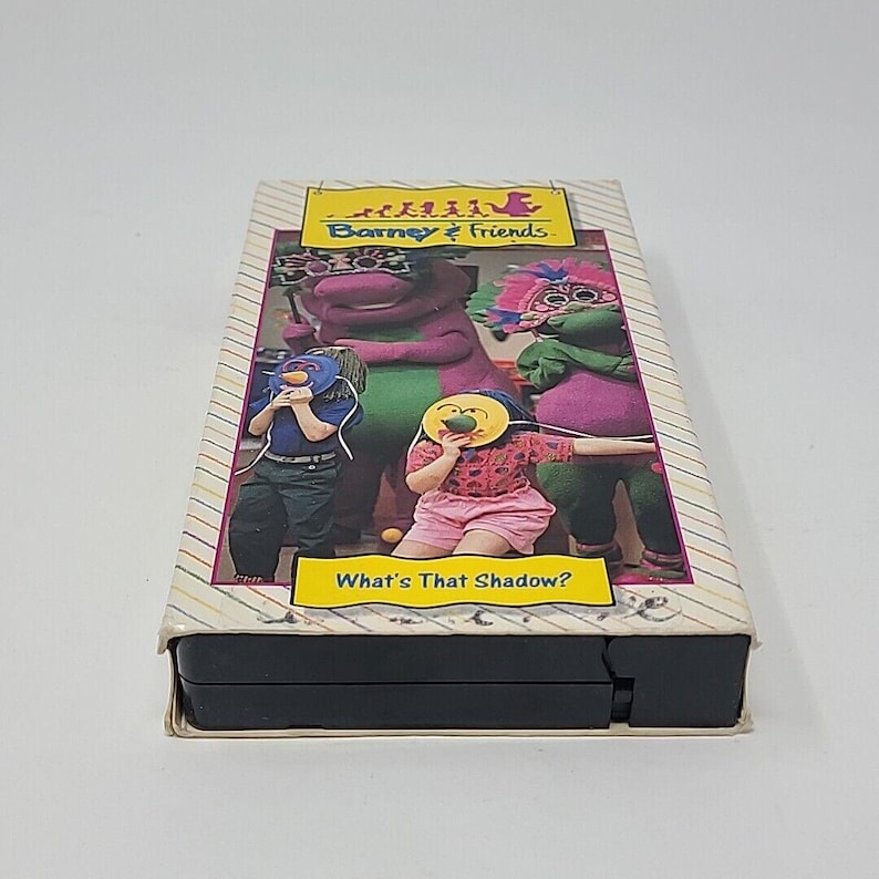 Barney & Friends Whats That Shadow VHS Video Tape TIME LIFE Sing Along ...