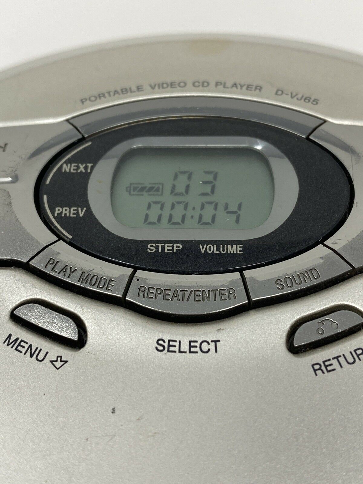 Vintage Sony Walkman VCD Player Modelo D-VJ 65 W RM-CD6 España ...