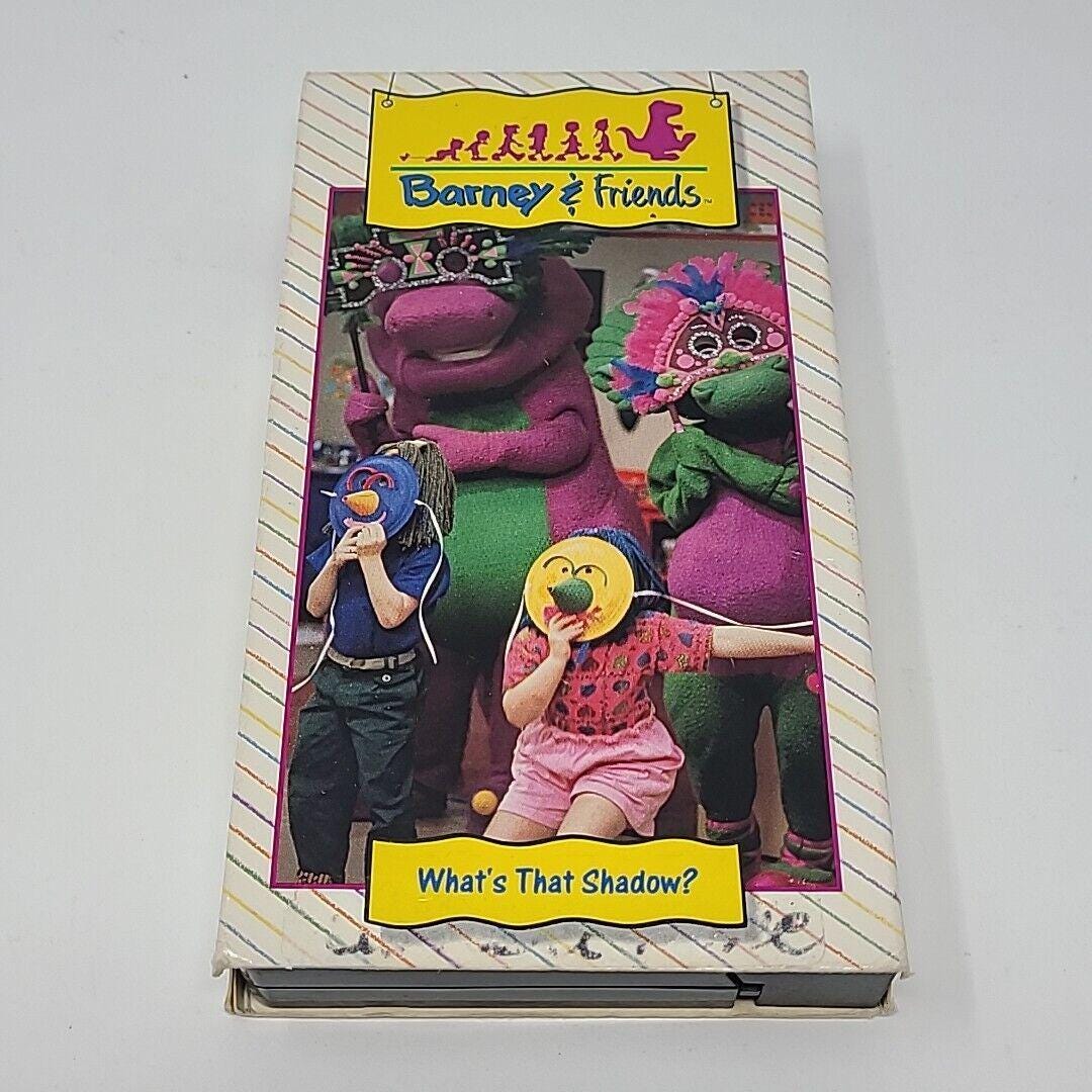 Barney & Friends Whats That Shadow VHS Video Tape TIME LIFE Sing Along ...