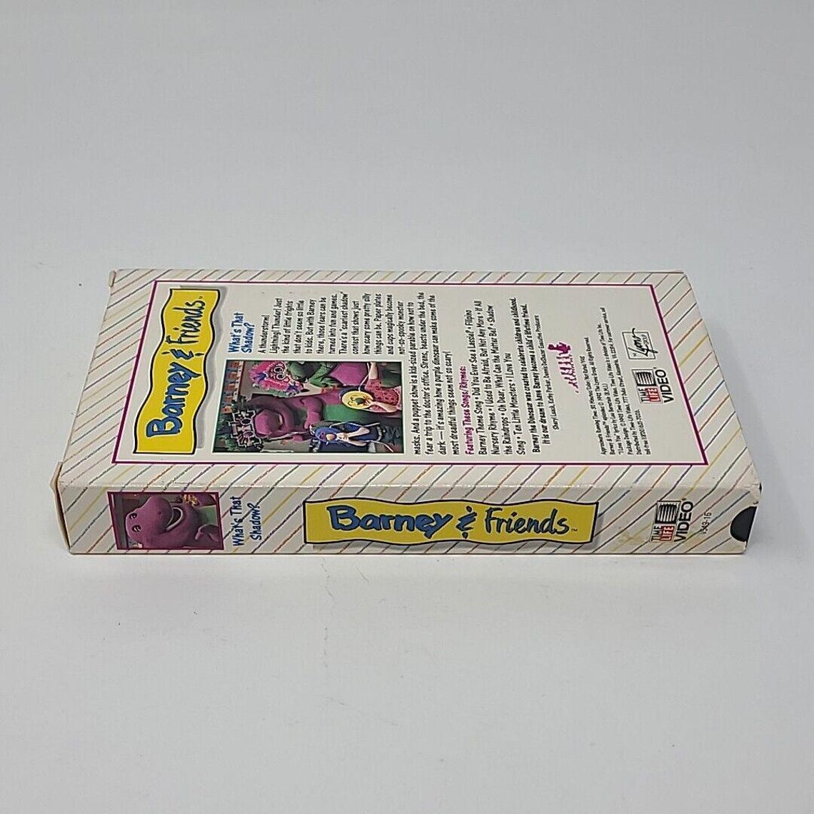 Barney & Friends Whats That Shadow VHS Video Tape TIME LIFE Sing Along ...