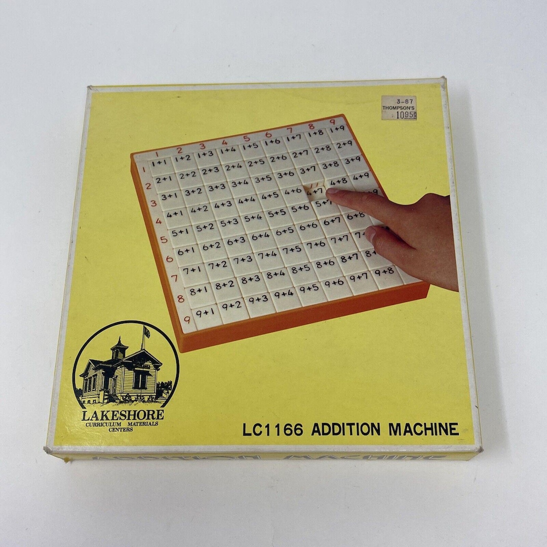 Lakeshore Addition Machine Learning Addition Education Toy Math ...