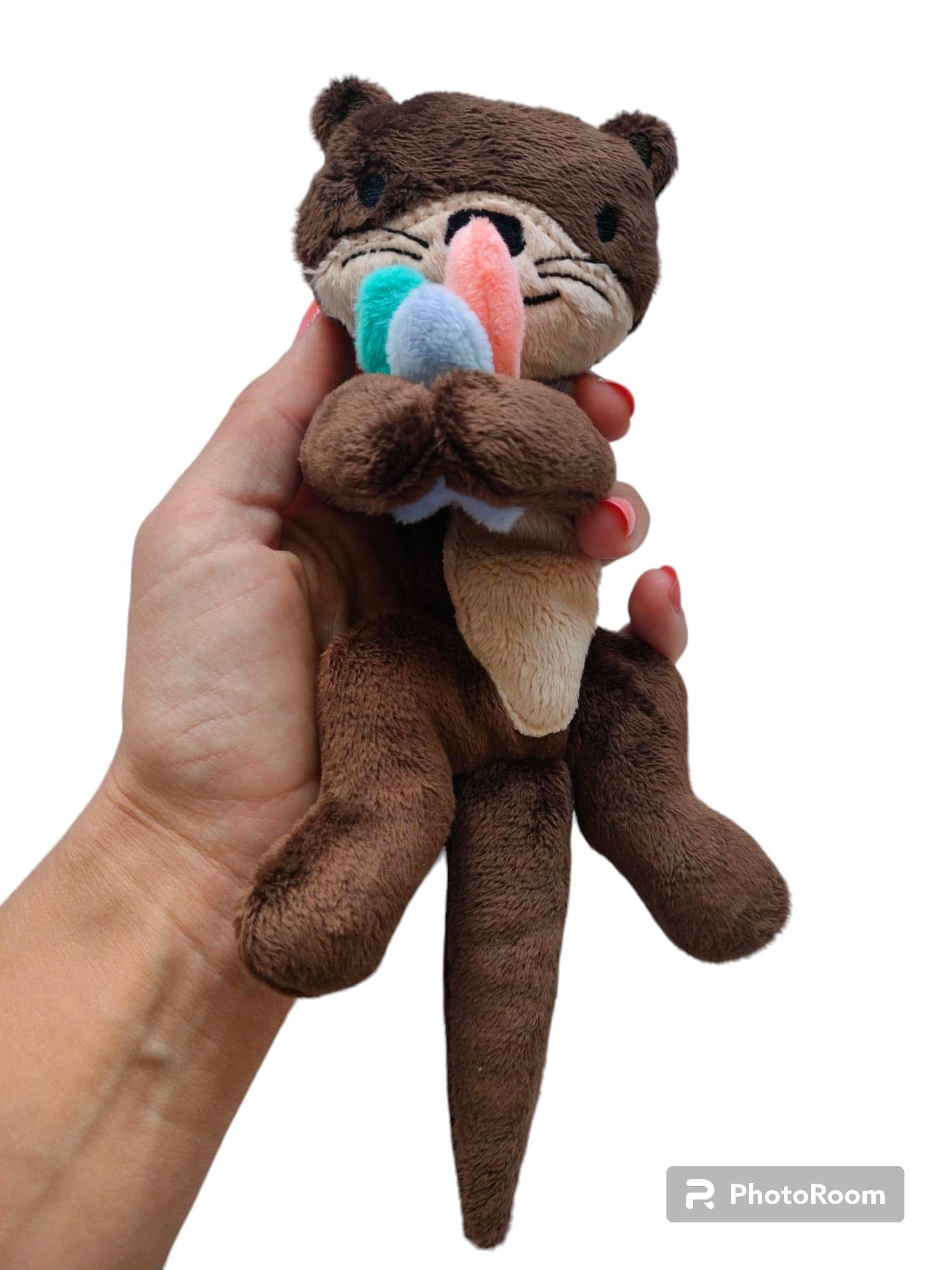 Cute Otter With Fish Pes Jef Vp3 ITH in the Hoop Embroidery Machine ...