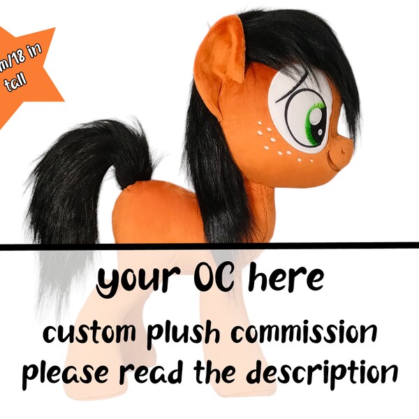 Custom Oc Plushie - Etsy