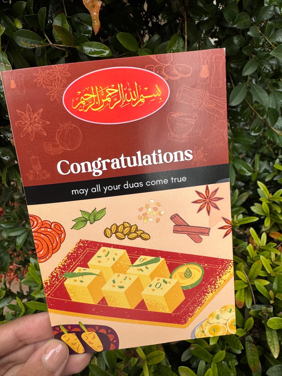 Shan Masala Congratulations Card - Etsy