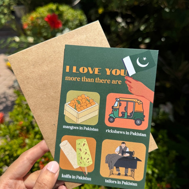 Pakistani Love Cards - Etsy