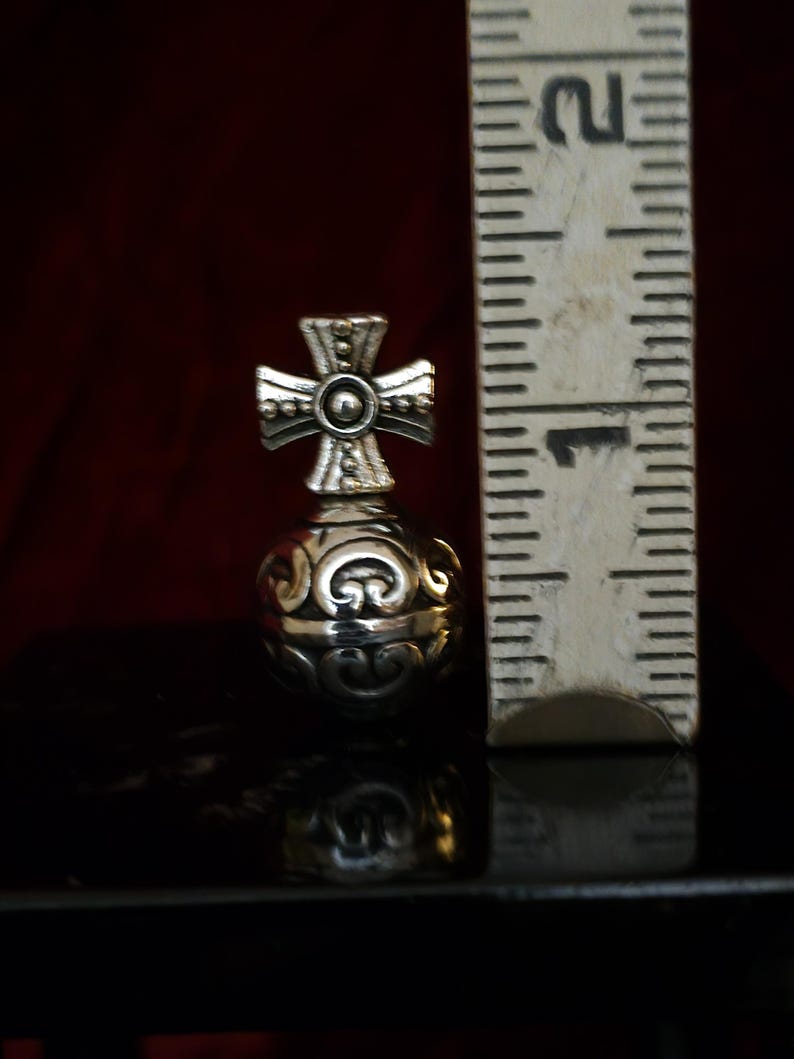Handmade Metal Orb for Infant Jesus , Christ the King or Virgin Mary ...