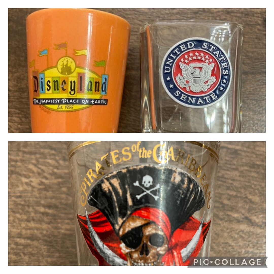 Disney 50 Anniv Tinker-bell Shot, Pirates of the Caribbean/usa Senate ...