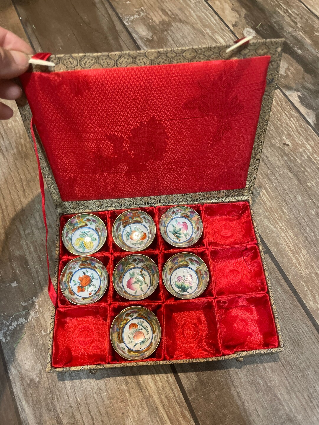 Beautiful Hand Painted Mini Plates 1.9 Painted in China - Etsy UK