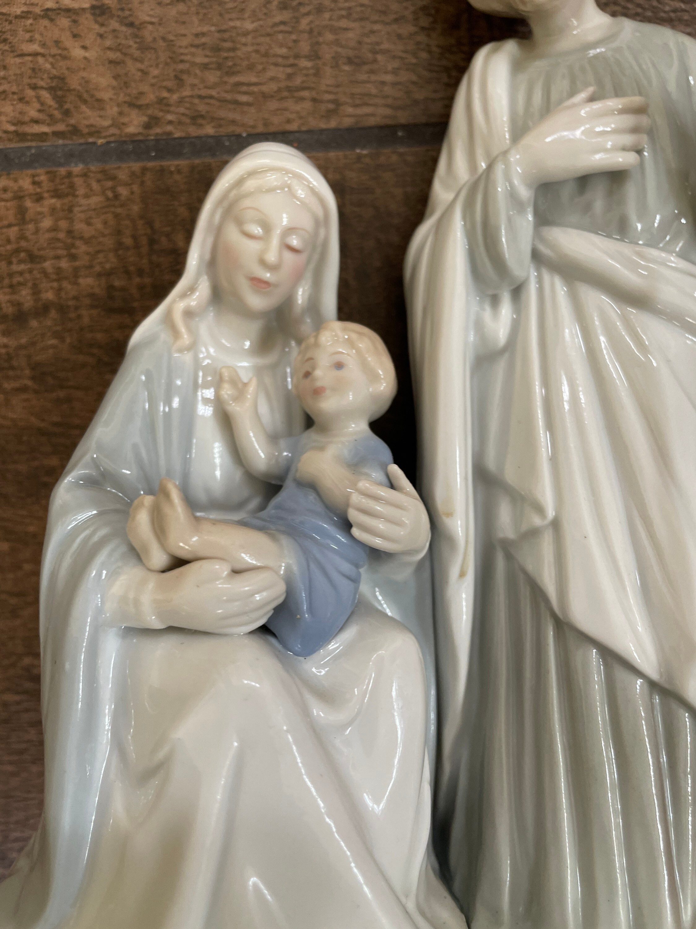 Vintage Jesus Ceramic Figurine 1985 Byron Molds 7 X 8 - Etsy