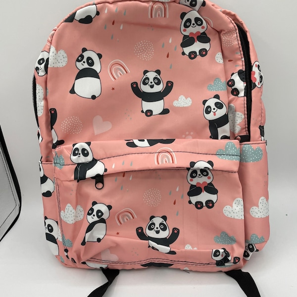 Panda Backpack for Girls - Etsy