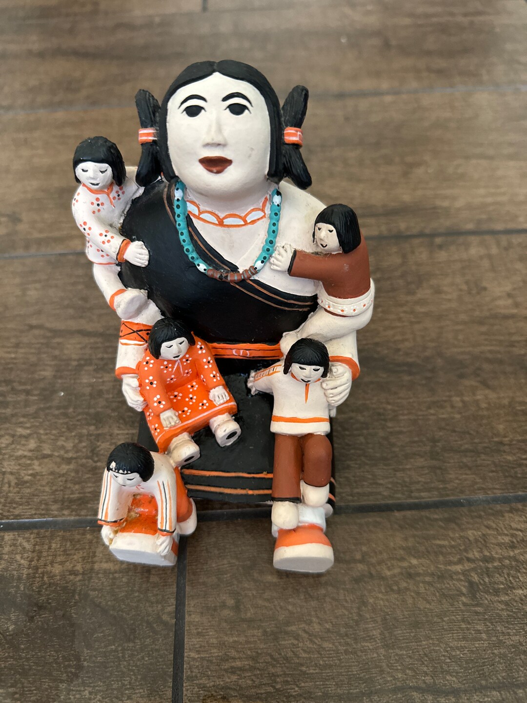 Native American Reproduction of Storyteller Figurine - Etsy