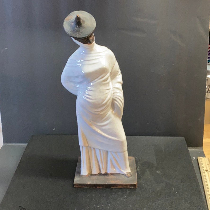 Italian Terra Cotta Tanagra Statues From the 1940s 13.5 Tall - Etsy