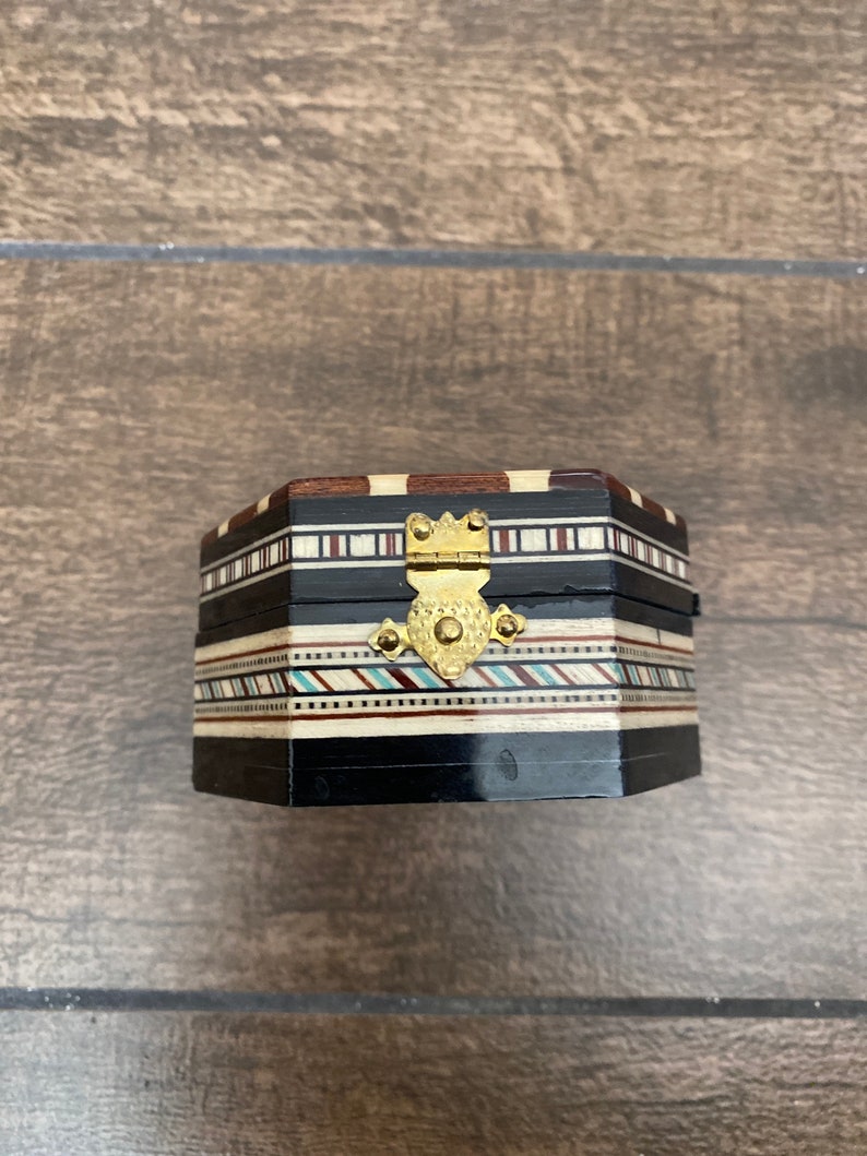 Wooden Jewelry Box Made in Turkey Hand Carved - Etsy
