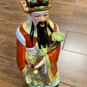Beautiful Vintage Chinese Figurine Emperor Kings Porcelain Figurine 11 ...