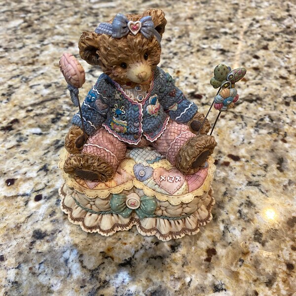 Bear With Music Box - Etsy
