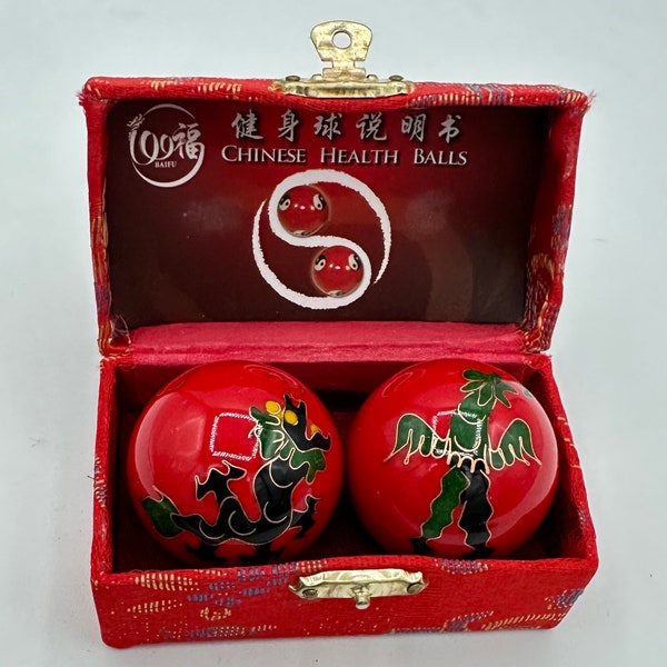 Chinese Stress Balls With Chimes - Etsy