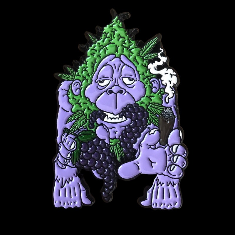 Weed Enamel Pin - Etsy