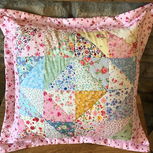 Patchwork Cushion - Etsy