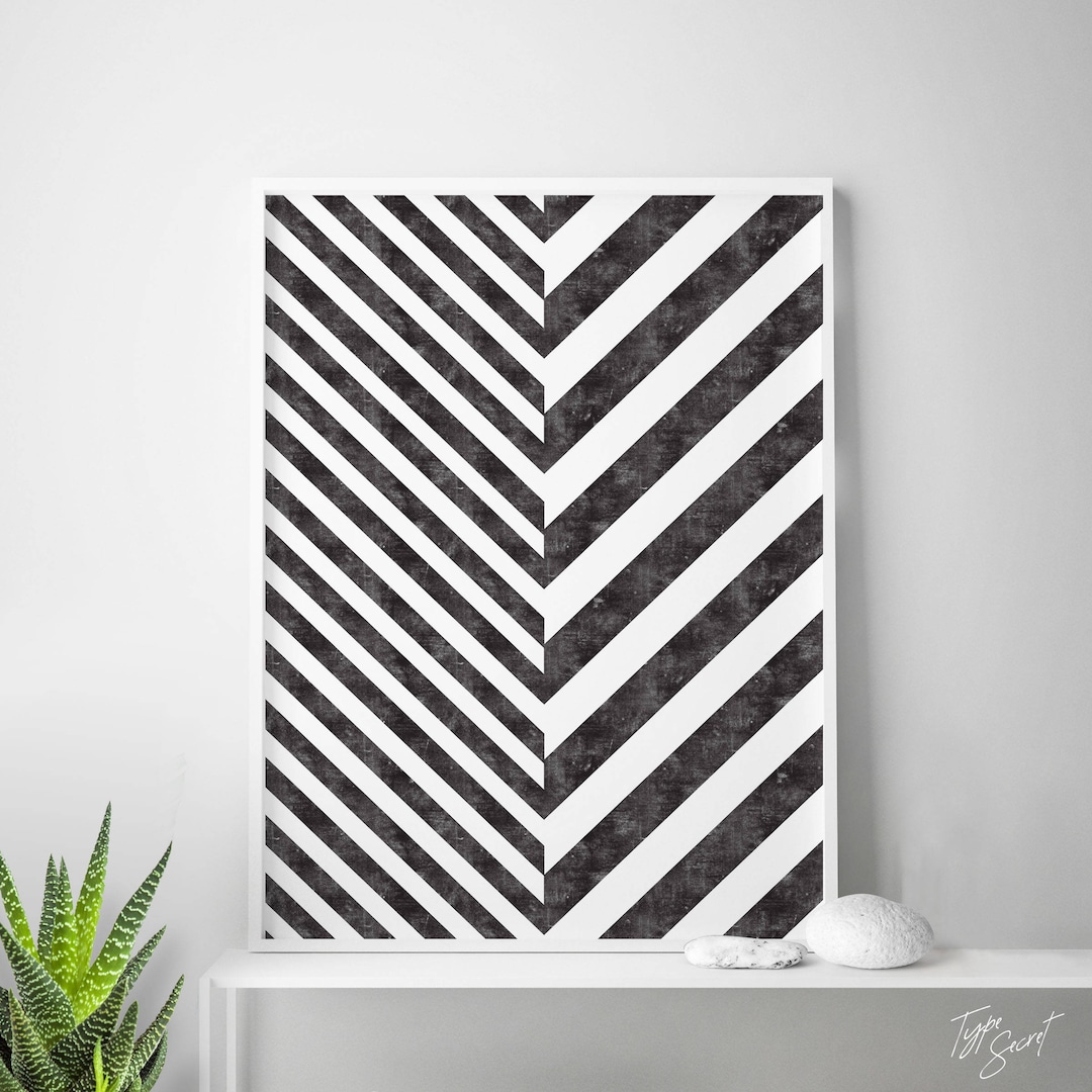 Stripes, Scandinavian Art, Striped, Black and White Stripe ...