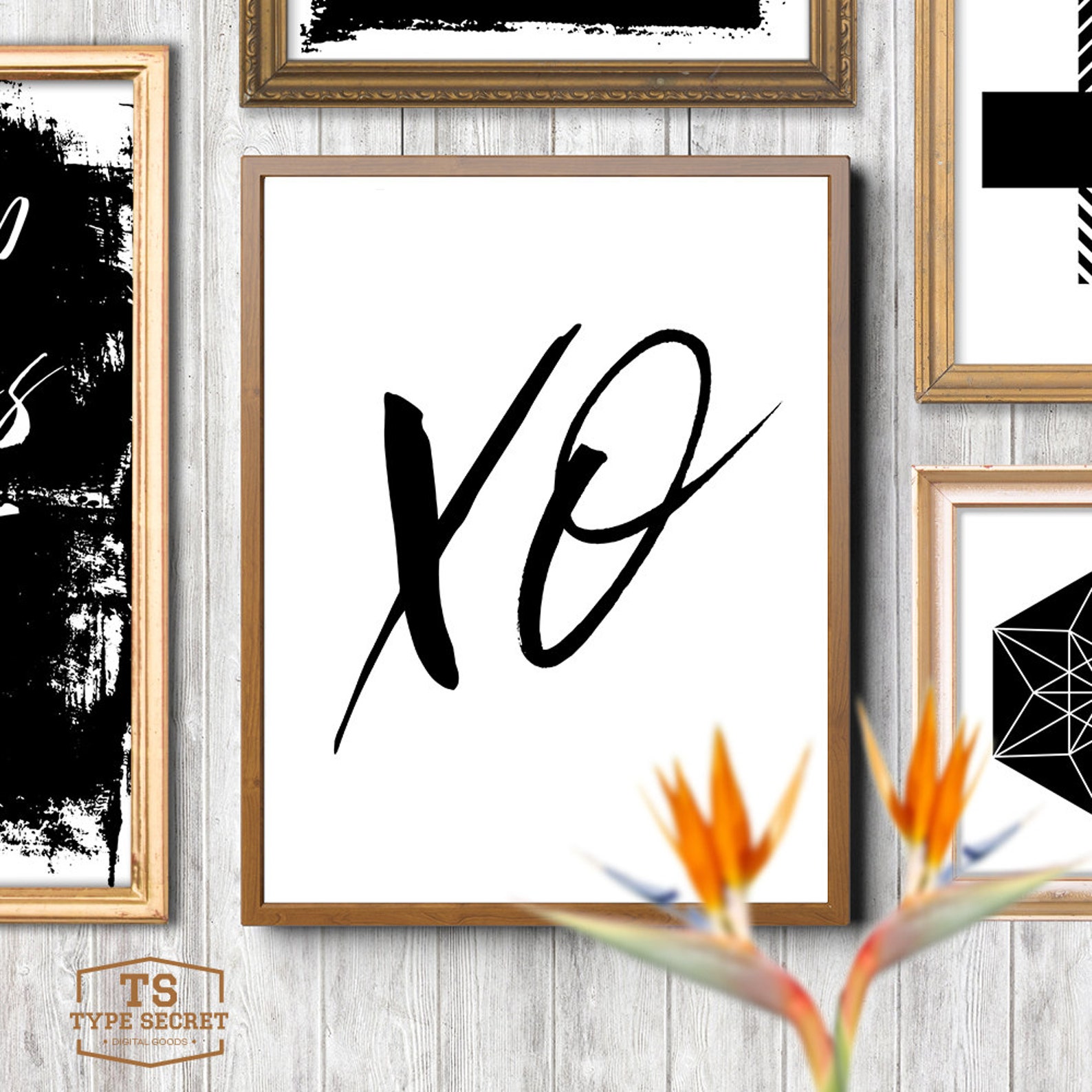 Art Digital Home XO Print XO Poster XO Home Decor Digital Art Xo ...