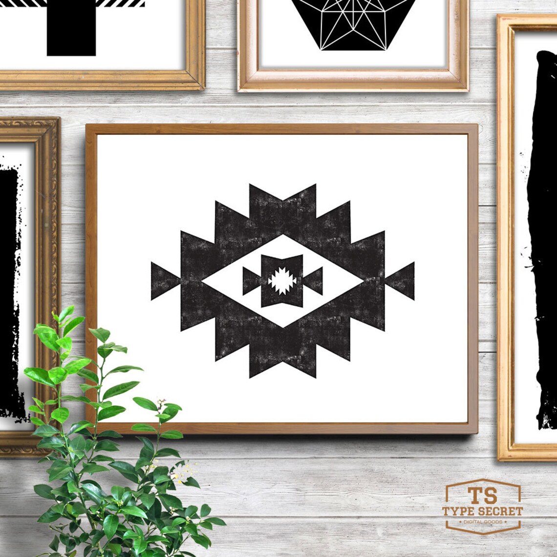 Kilim Aztec nursery decor boho chic wall art tribal | Etsy