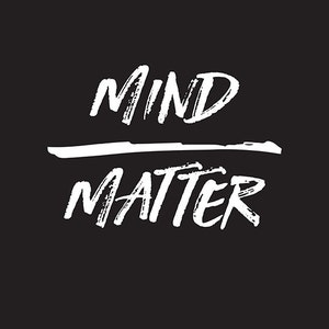 Office Decor Mind Over Matter Cubicle Decor Black and White College ...