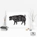 Butcher Chart, Kitchen Art, Butcher Prints, Pig Butcher Chart, Pork ...