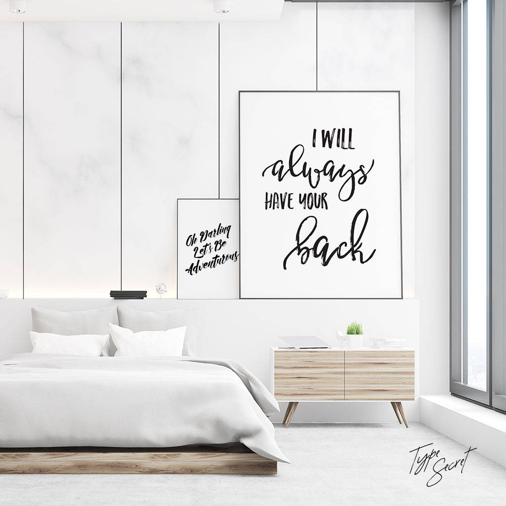 Digital Prints "i Will Always Have Your Back" Printable Quotes Girls ...